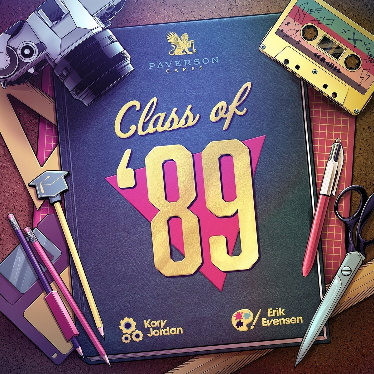 Announcing Class of '89, the Yearbook Board Game! – Paverson Games
