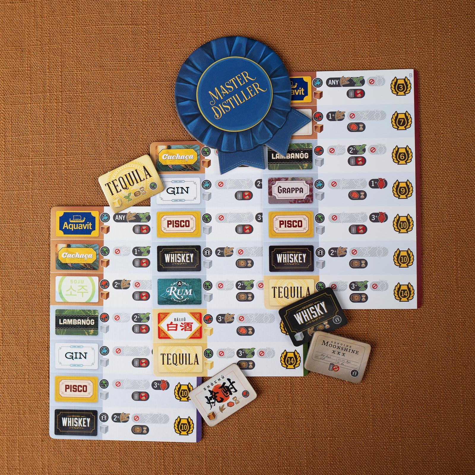 Distilled Board Game – Paverson Games